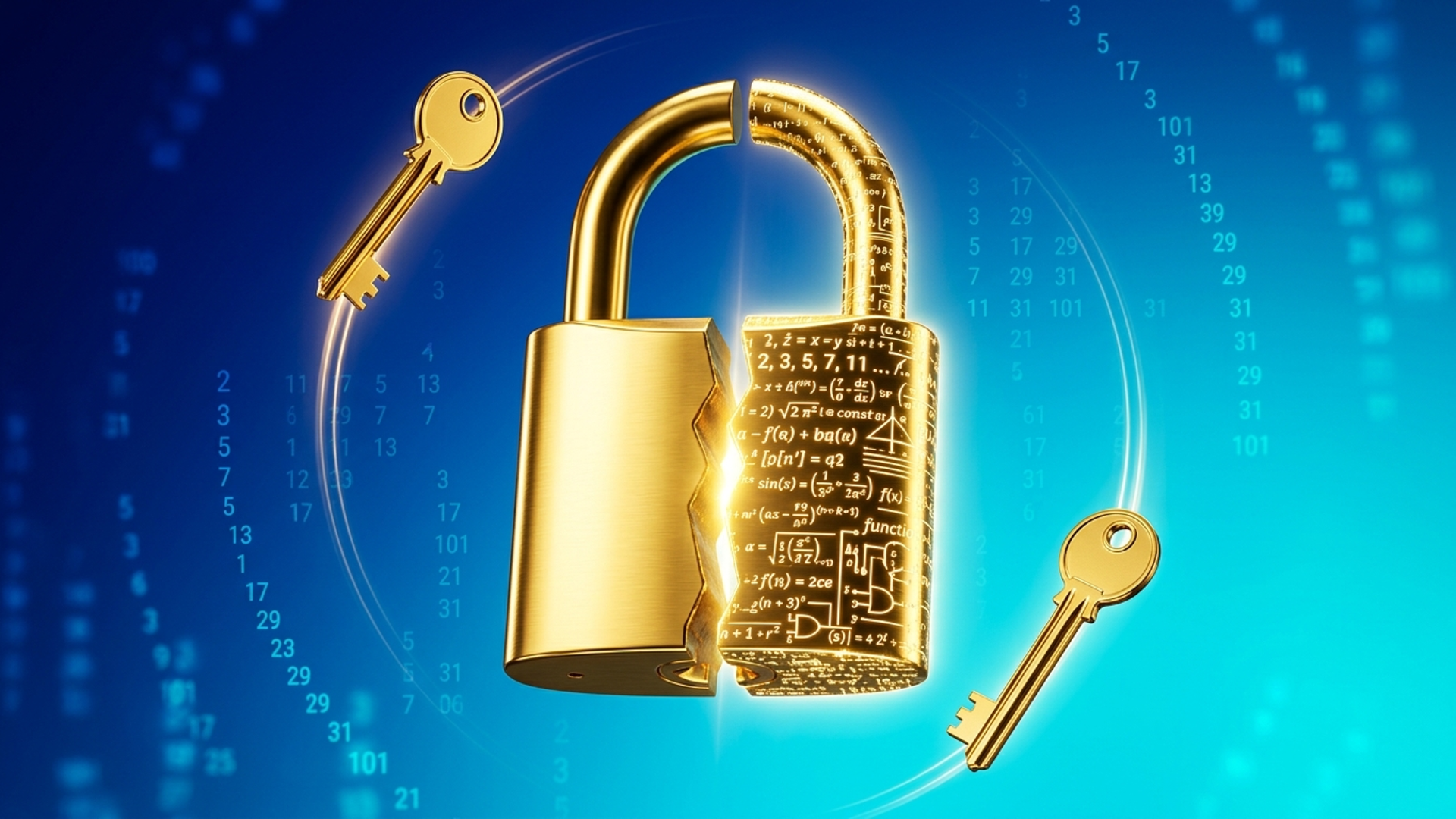 RSA encryption, the mathematical lock that secures the internet