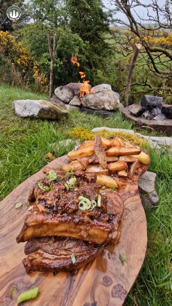 Watch how these ribs and chips come together perfectly