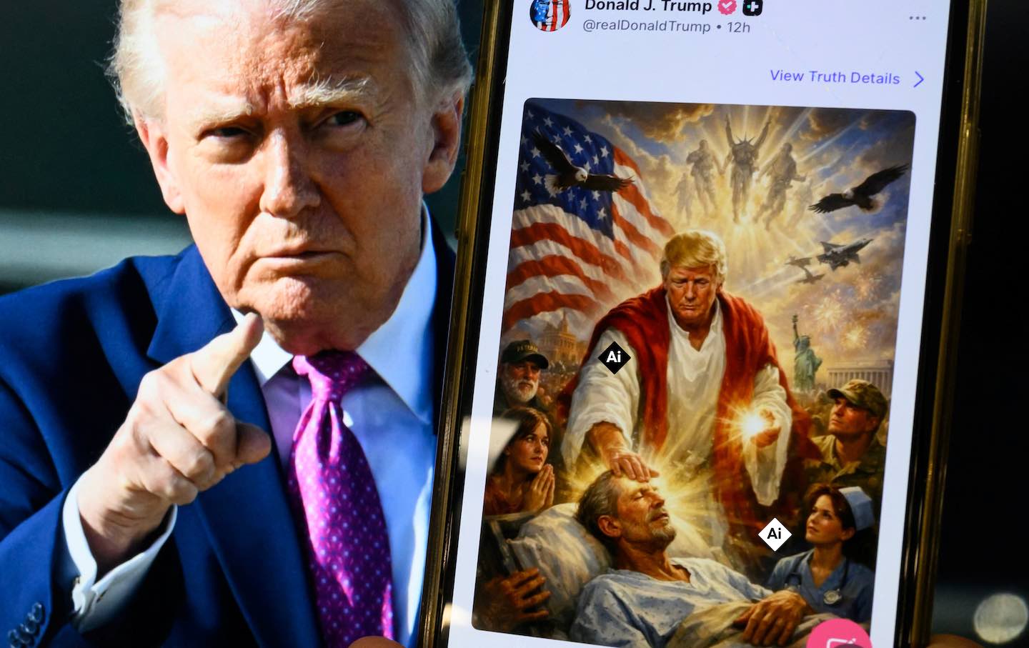 How Trump keeps getting away with blasphemy