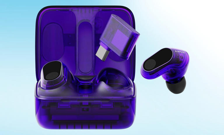 Sony reveals INZONE H6 Air open-back gaming headset and purple earbuds