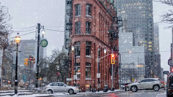 A cold front is bringing snow, ice and cooler temperatures to Ontario ...