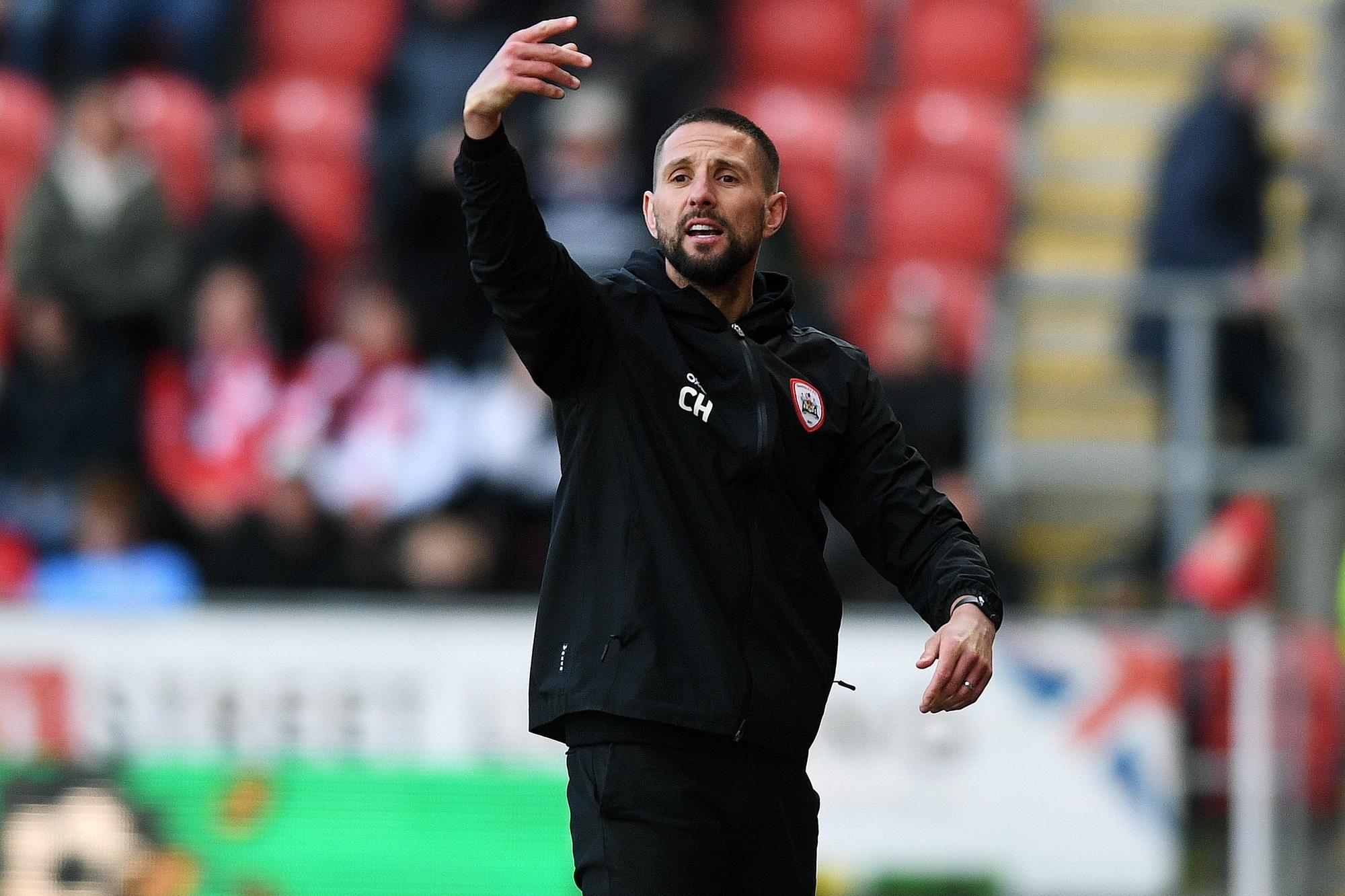 Barnsley v Bradford City: Conor Hourihane challenges players after ...