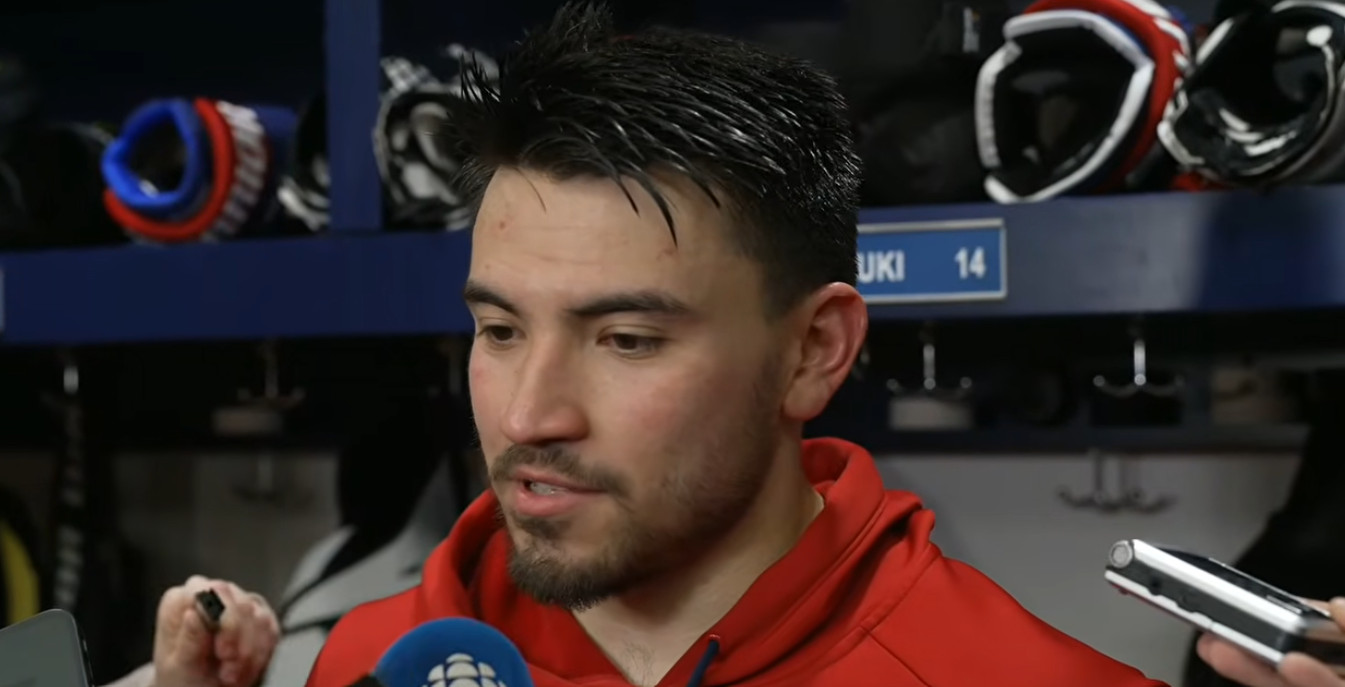 Nick Suzuki’s wife has given birth