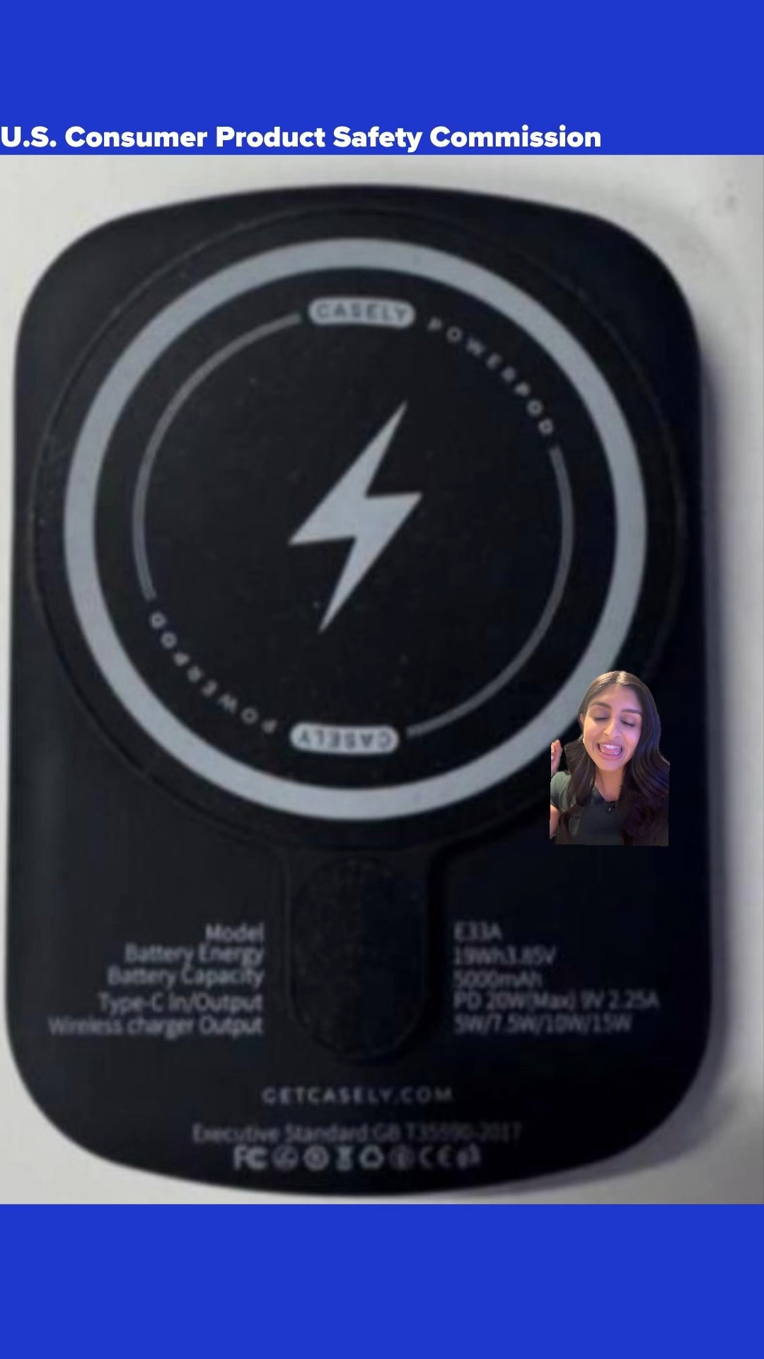 Woman dies from burn injuries, prompting cell phone charger recall