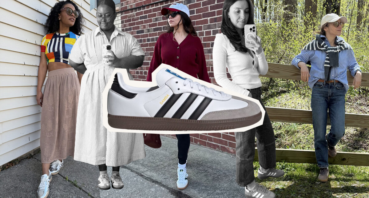 How PureWow editors actually style their Adidas sneakers