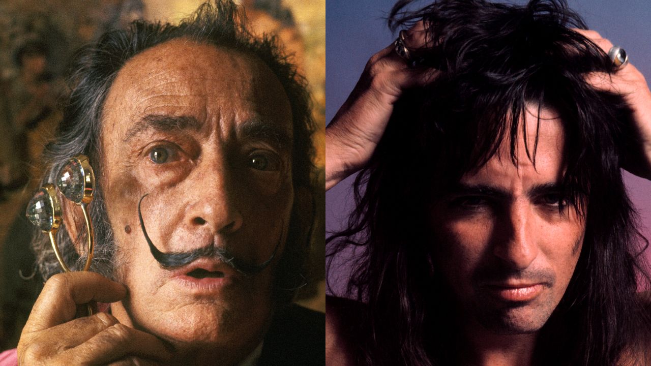 The day Salvador Dalí recreated Alice Cooper’s brain using a chocolate ...