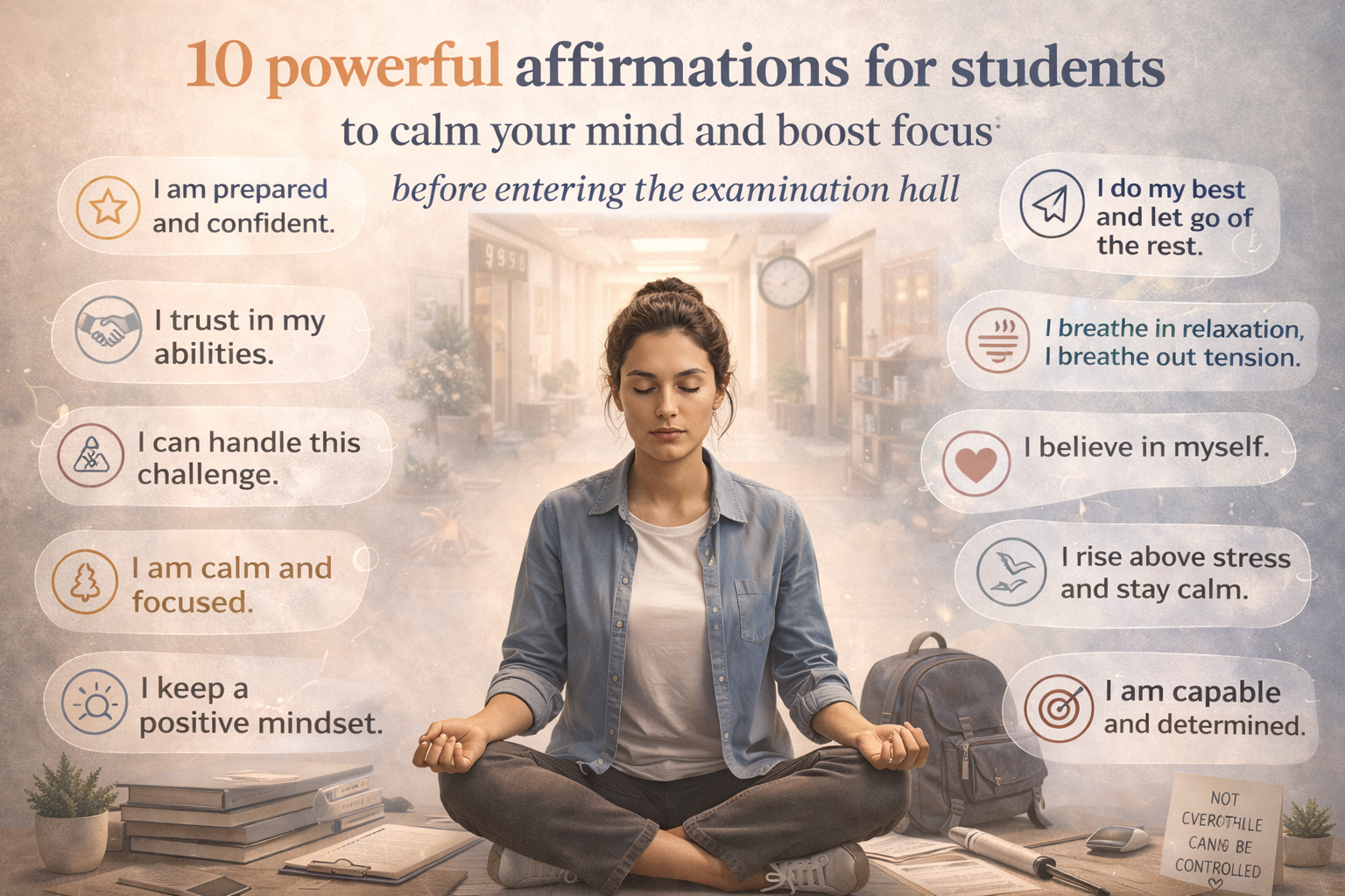 10 powerful affirmations for students to calm their minds and boost ...