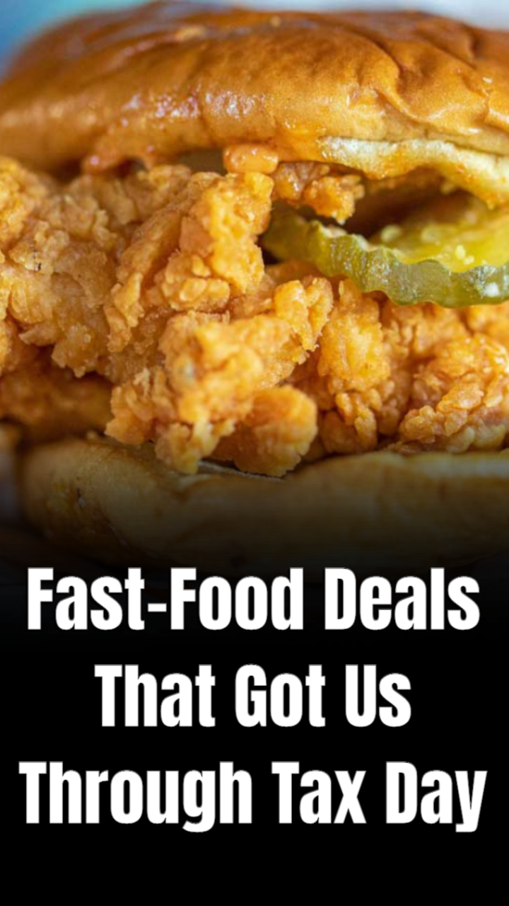 Tax day relief: Fast-food deals getting us through April 15