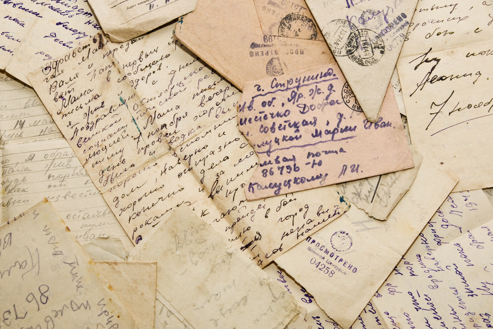20 moments in history that came to light thanks to old letters