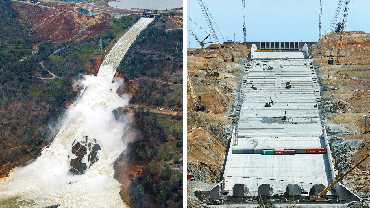 I witnessed the oro ville dam disaster 🌊