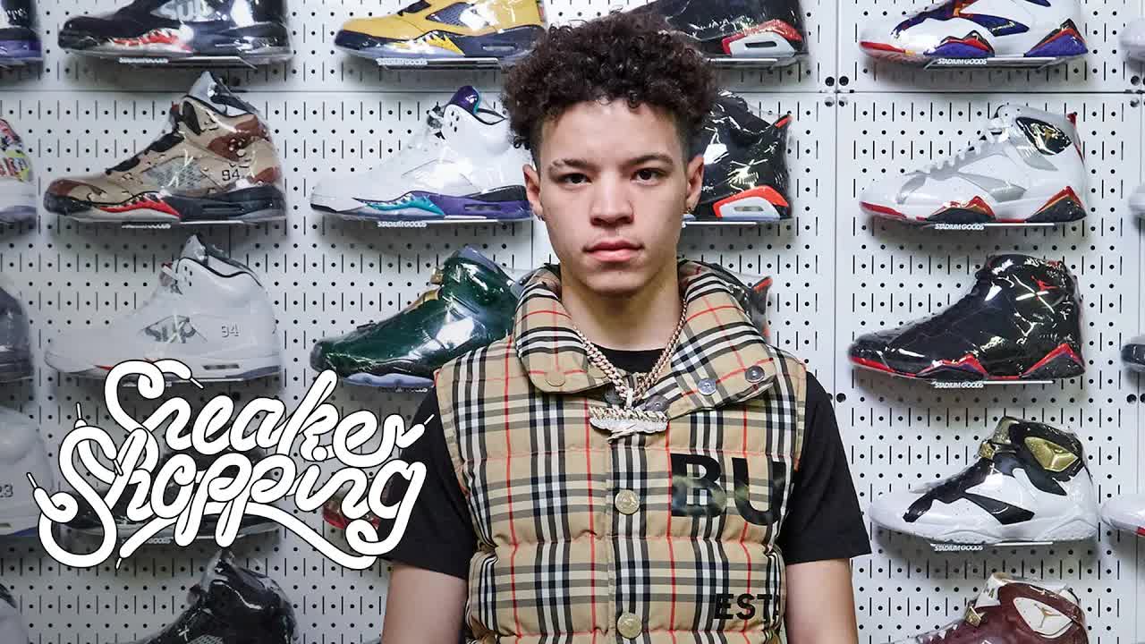Lil Mosey goes sneaker shopping with Complex