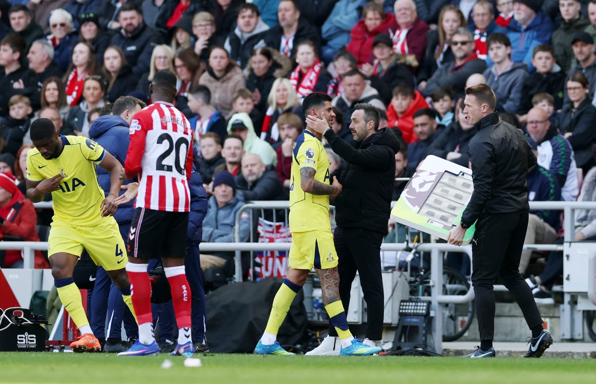 De Zerbi confirms when Romero's Tottenham future will be decided