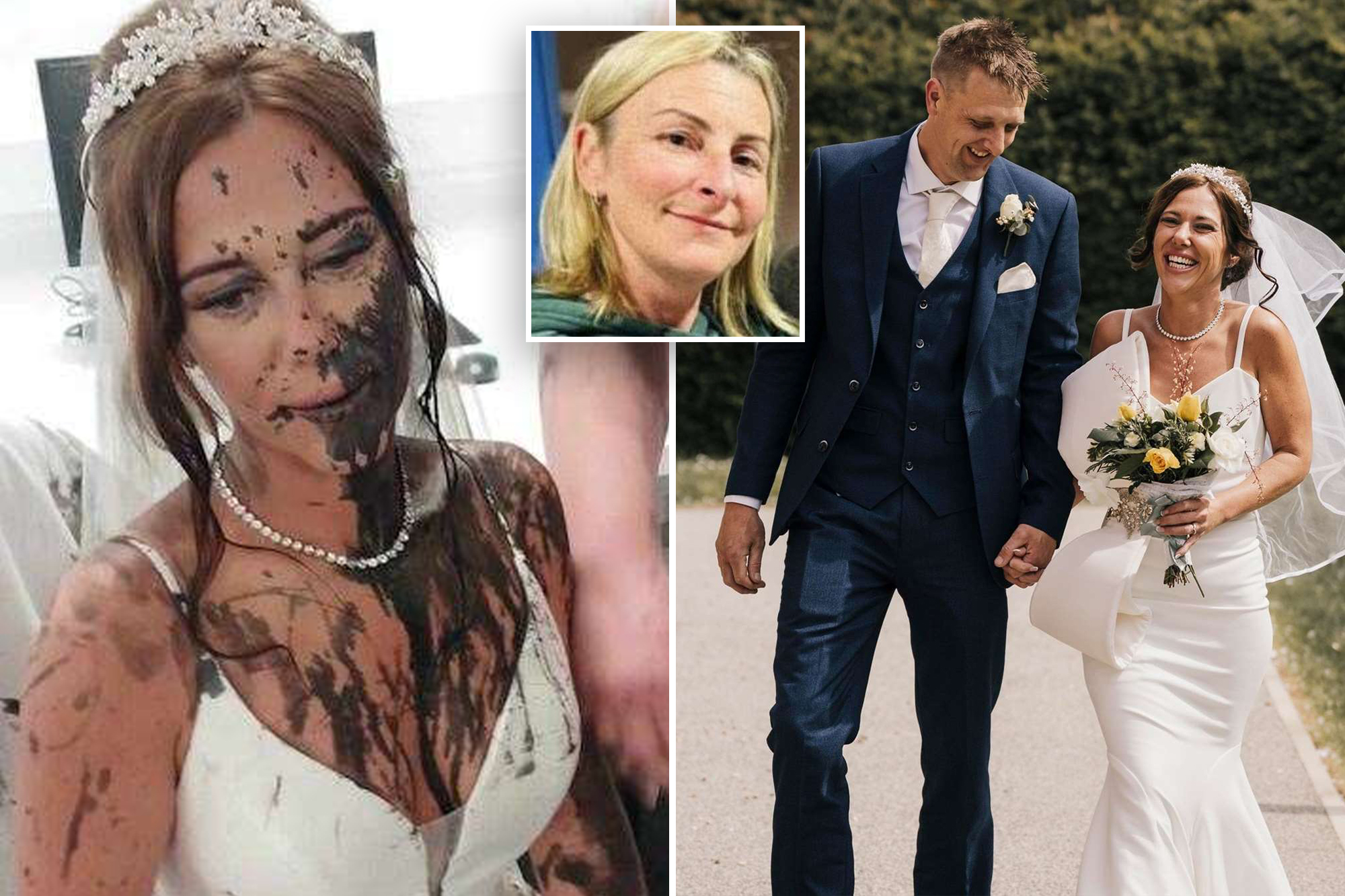 Bride’s sister-in-law douses her in black paint moments before ceremony ...