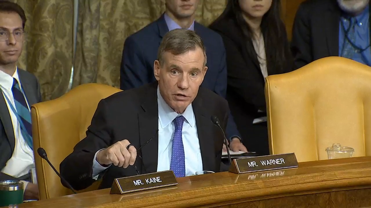 'You're not a legislator': Mark Warner scolds Russ Vought to his face ...