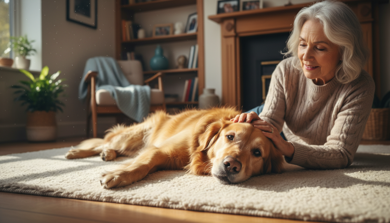 Why golden retrievers make themselves right at home with grandparents