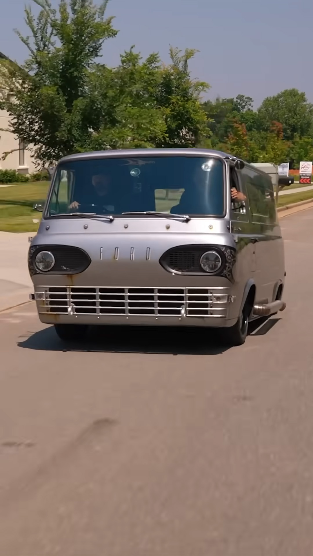 Secret surprise van with insane high speed performance