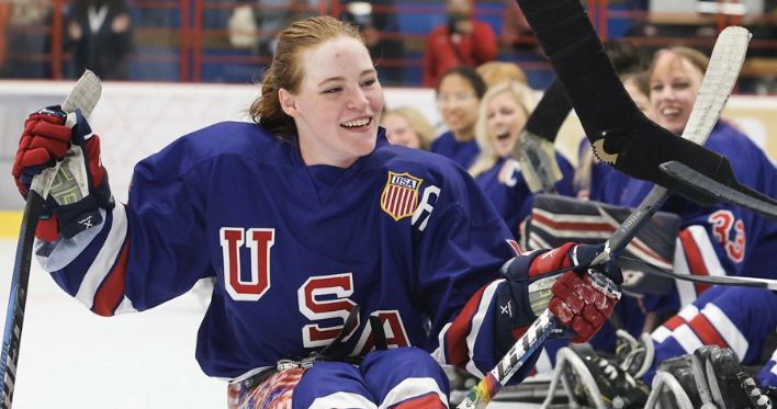 Out Team USA sled hockey star wants women on Paralympic stage