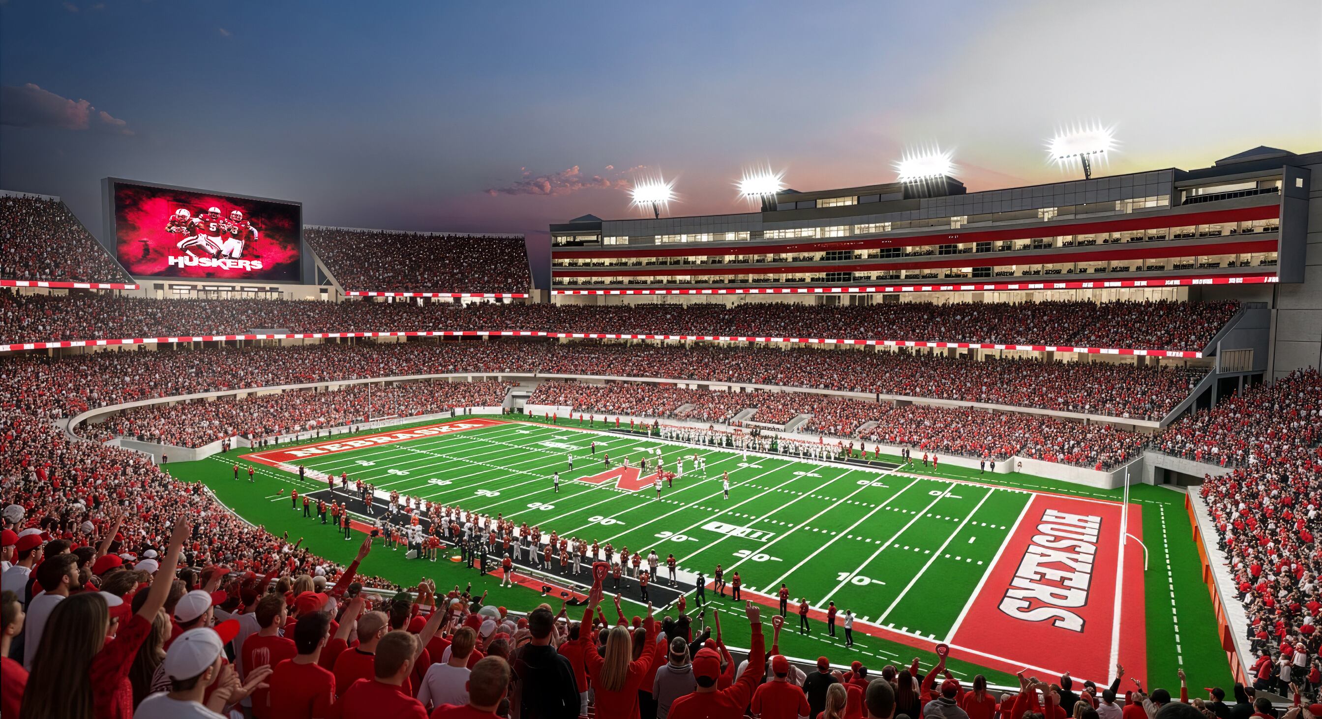 Memorial Stadium could see major transformation under proposed rebuild