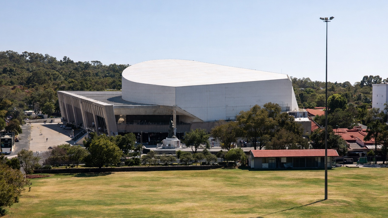 Why does this building look so different in Mexico City?