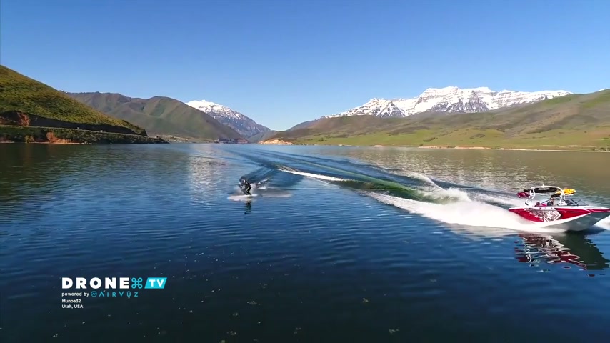 Wakeboarding per Drohne