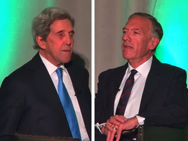 Former secretaries of state Mike Pompeo and John Kerry debate future of ...