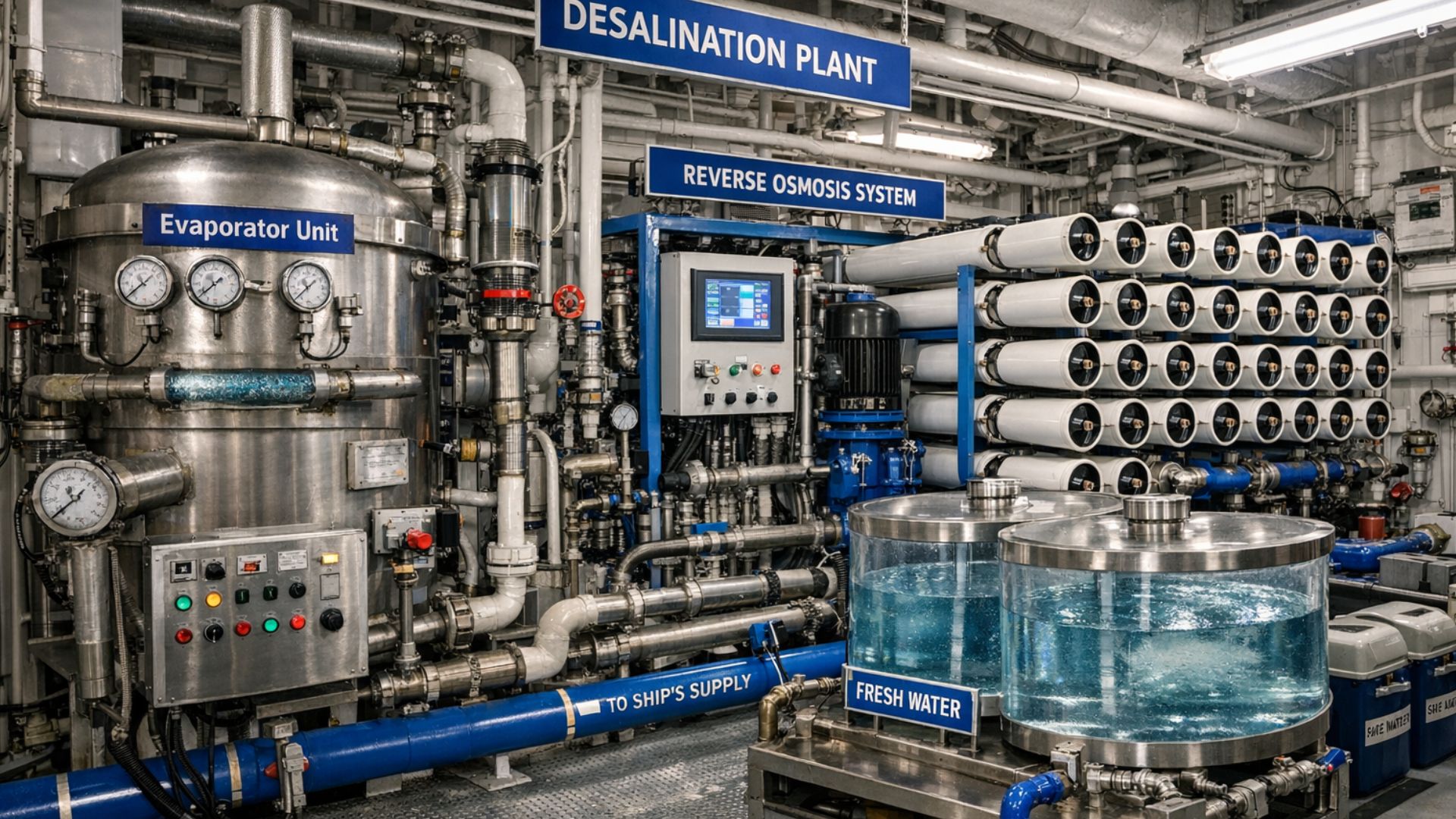 A look at the secret life below a cruise ship’s deck