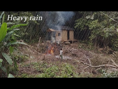 Completing the wooden house