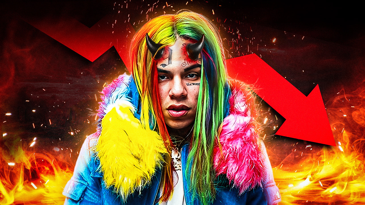 6ix9ine’s crashout history