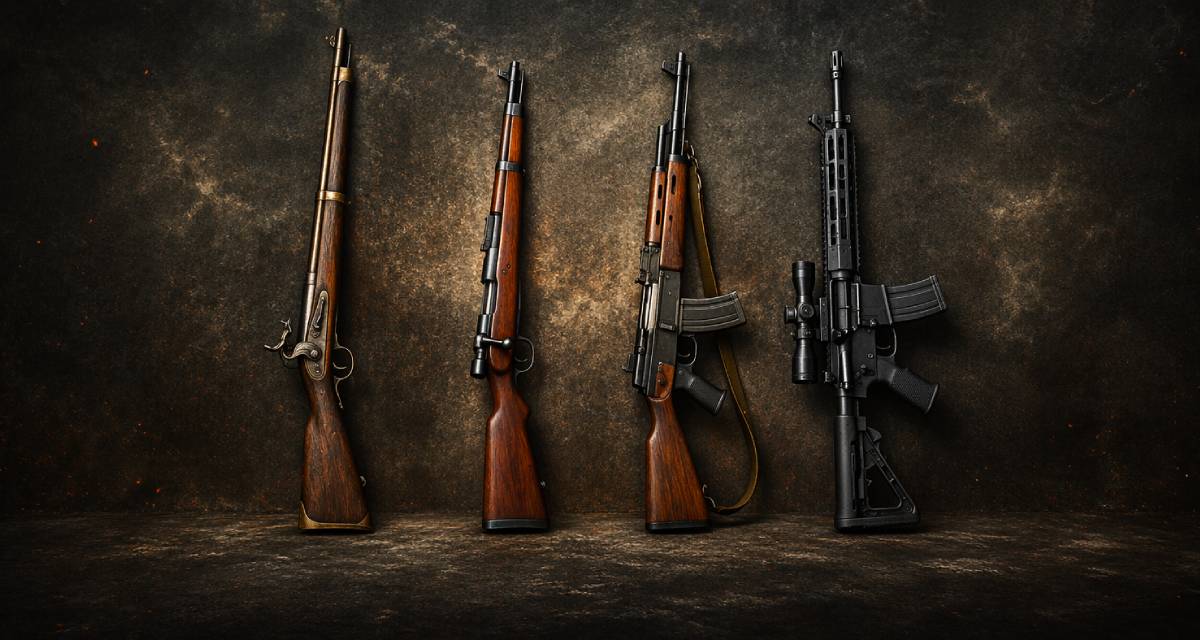 12 rifle designs that redefined modern warfare
