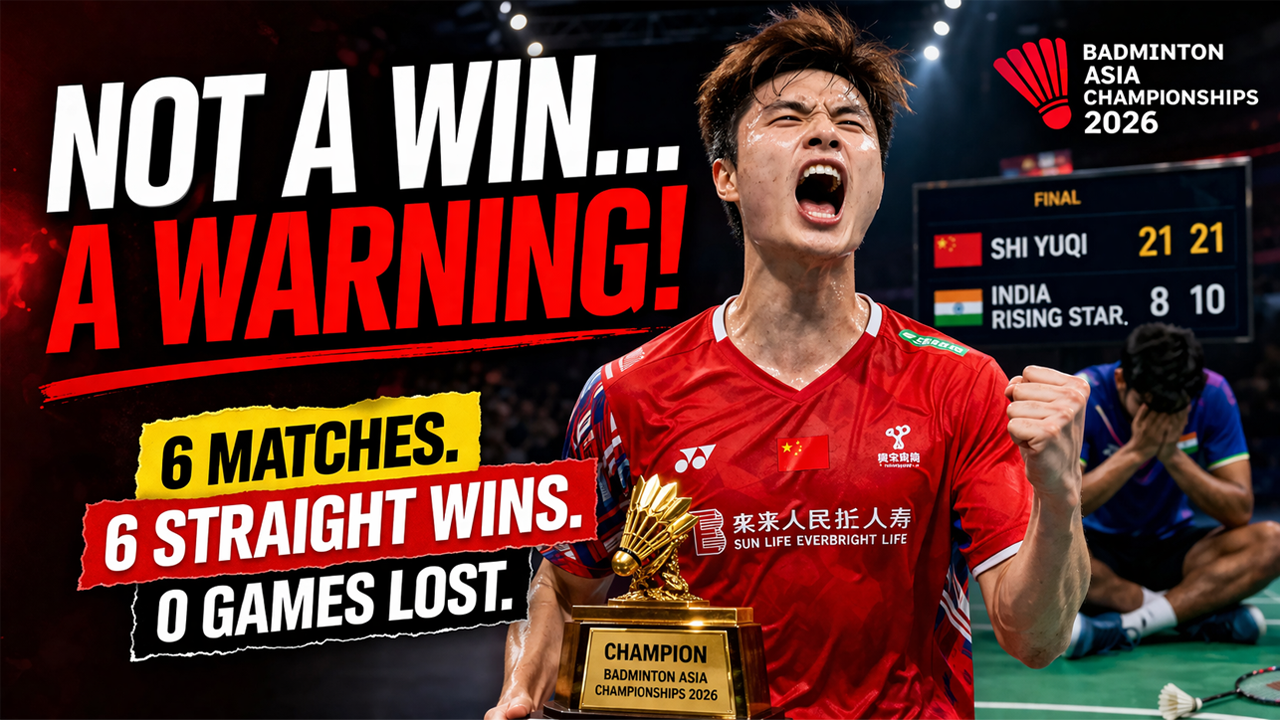Shi Yuqi dominates Asia… legend loading?