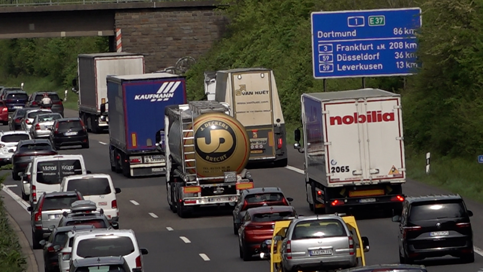 Sperrung Der A1 Am Wochenende