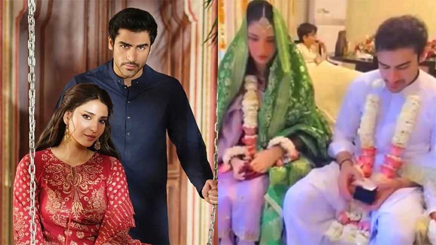 Ramsha Khan and Khushhal Khan confirm secret wedding ...