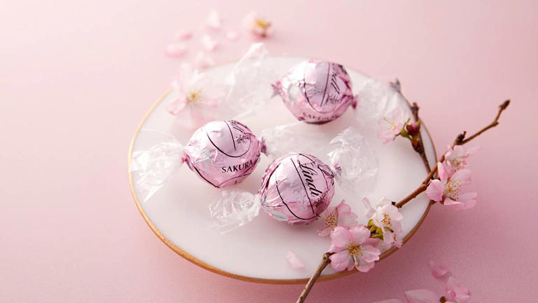 Lindt brings back sakura Lindor truffle for spring 2026: 'The best flavor'