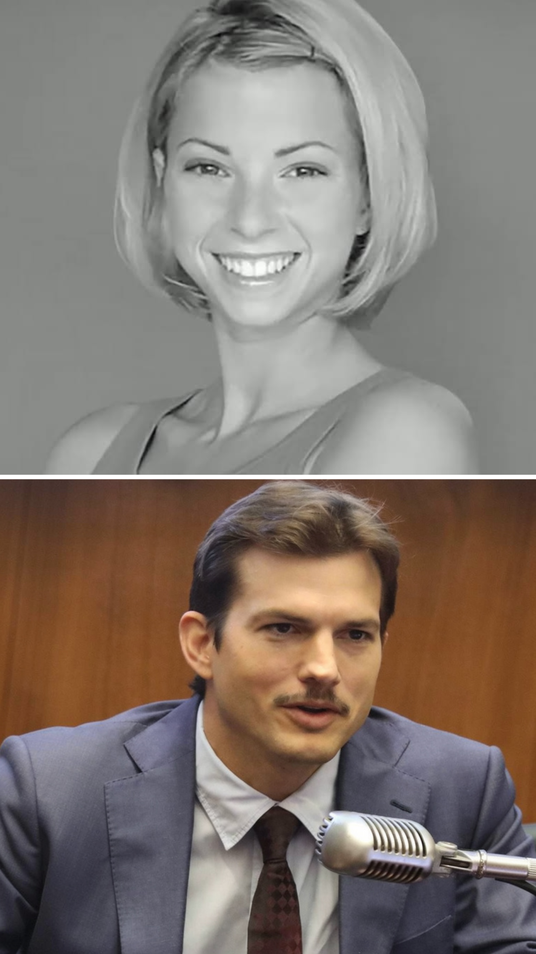 Ashton Kutcher was supposed to meet her but she was already dead