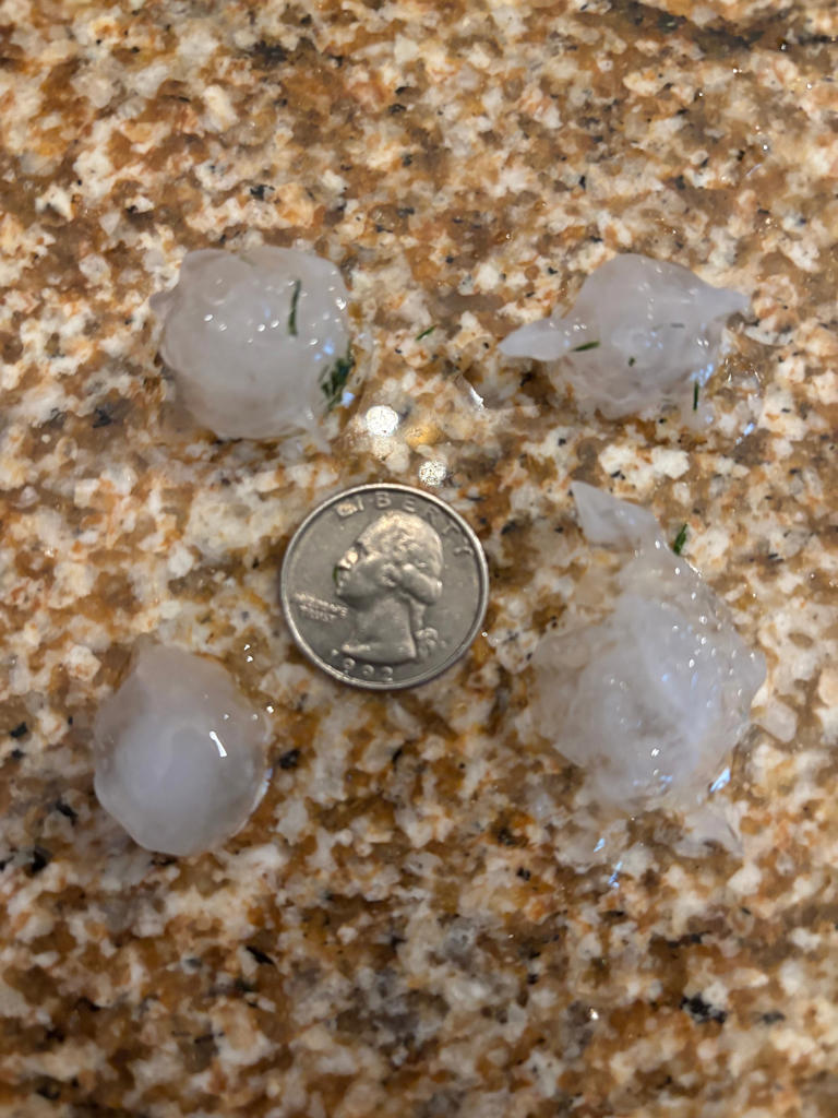 Gallery: Large hail, tornado threat, power outages across eastern Iowa