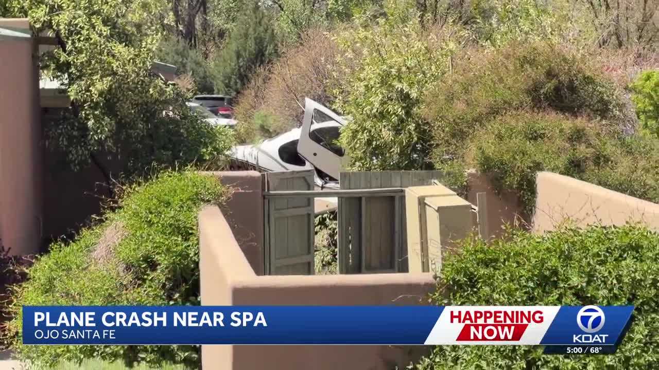 'We heard a giant bang': Witness encounters plane crash near Ojo Santa ...