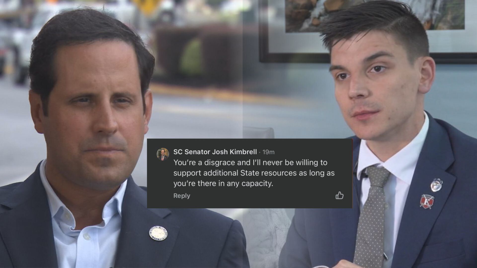 Sen. Kimbrell apologizes to fire department, files defamation lawsuit ...