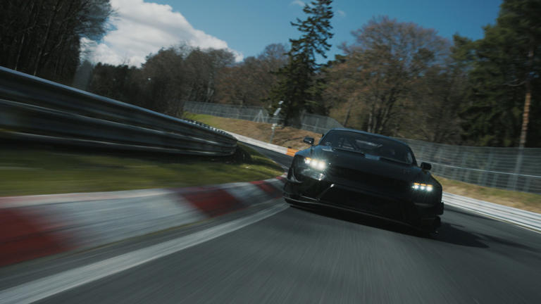 Ford v Corvette: Mustang GTD retakes American Nürburgring lap record