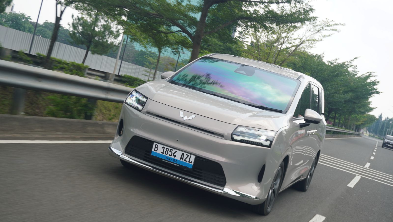 Lewat parade, Chindo buktikan kenyamanan bersama Wuling Darion EV