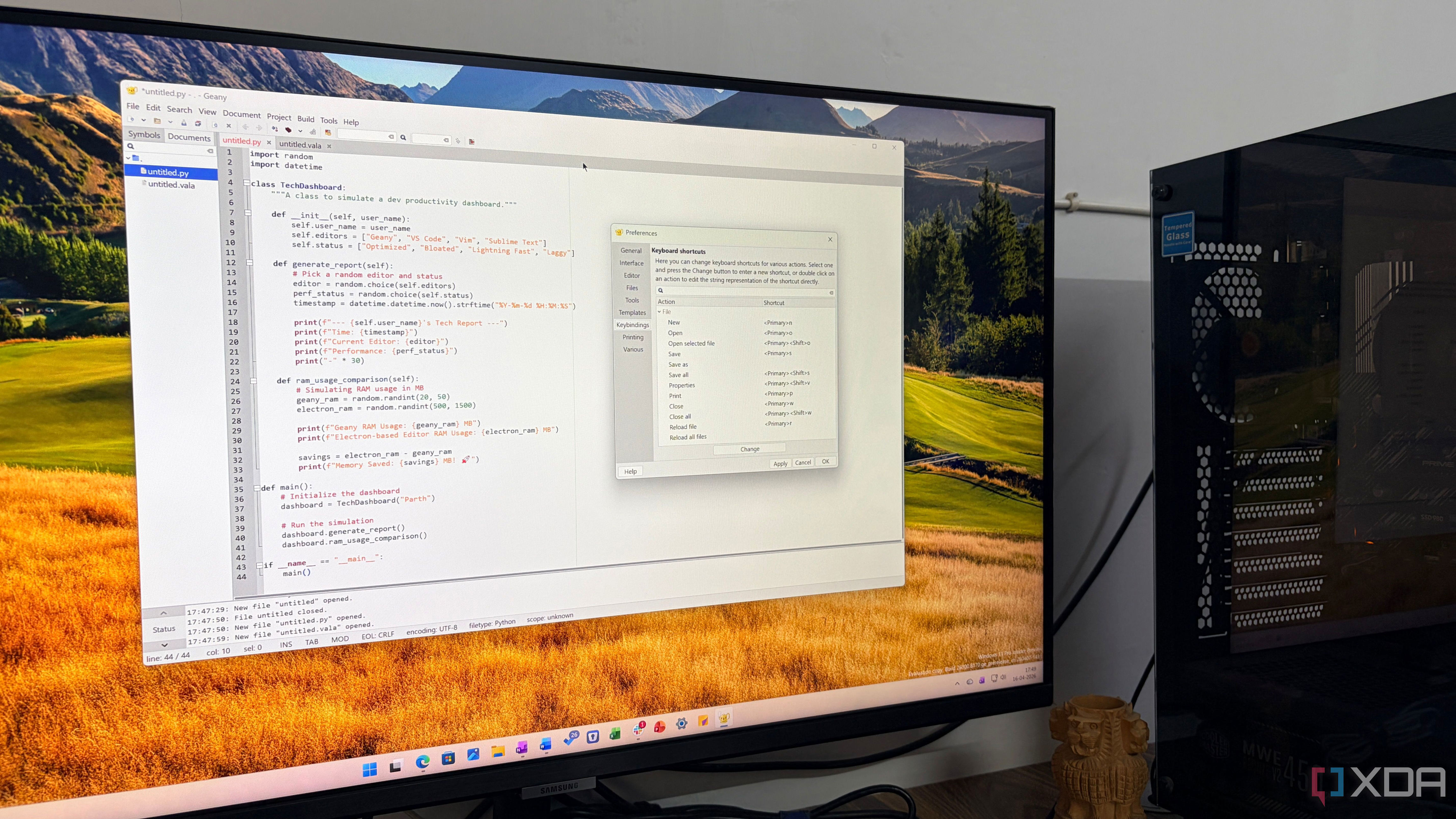 I love this lightweight VS Code alternative, and it even supports plugins