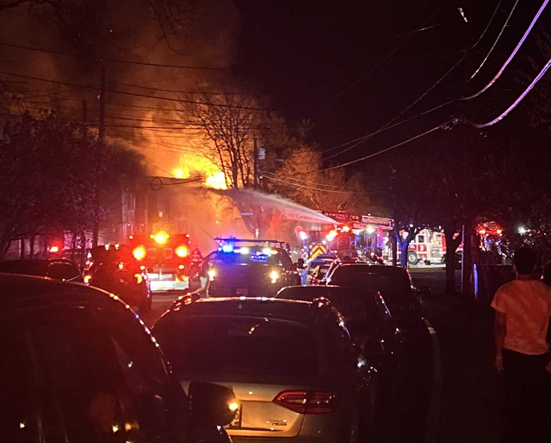 Manchester fire chief: 60 residents displaced, apartment building total ...