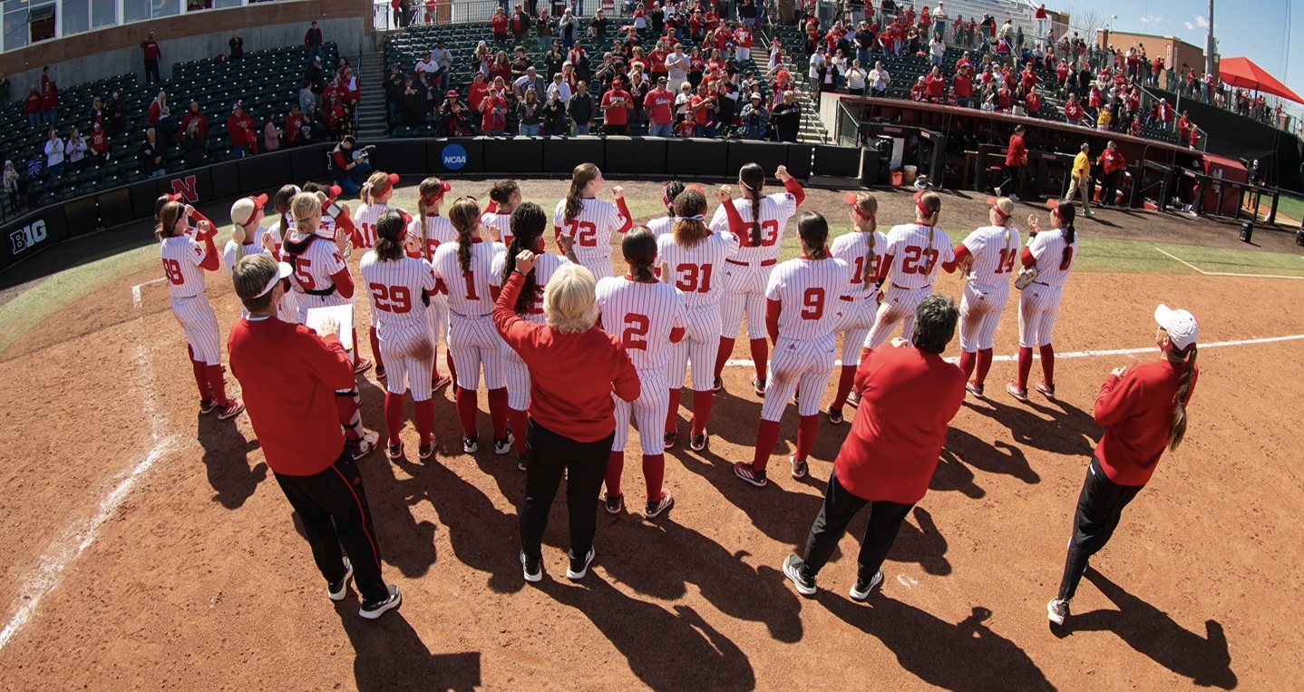 Huskers softball is #1 for the first time in school history!