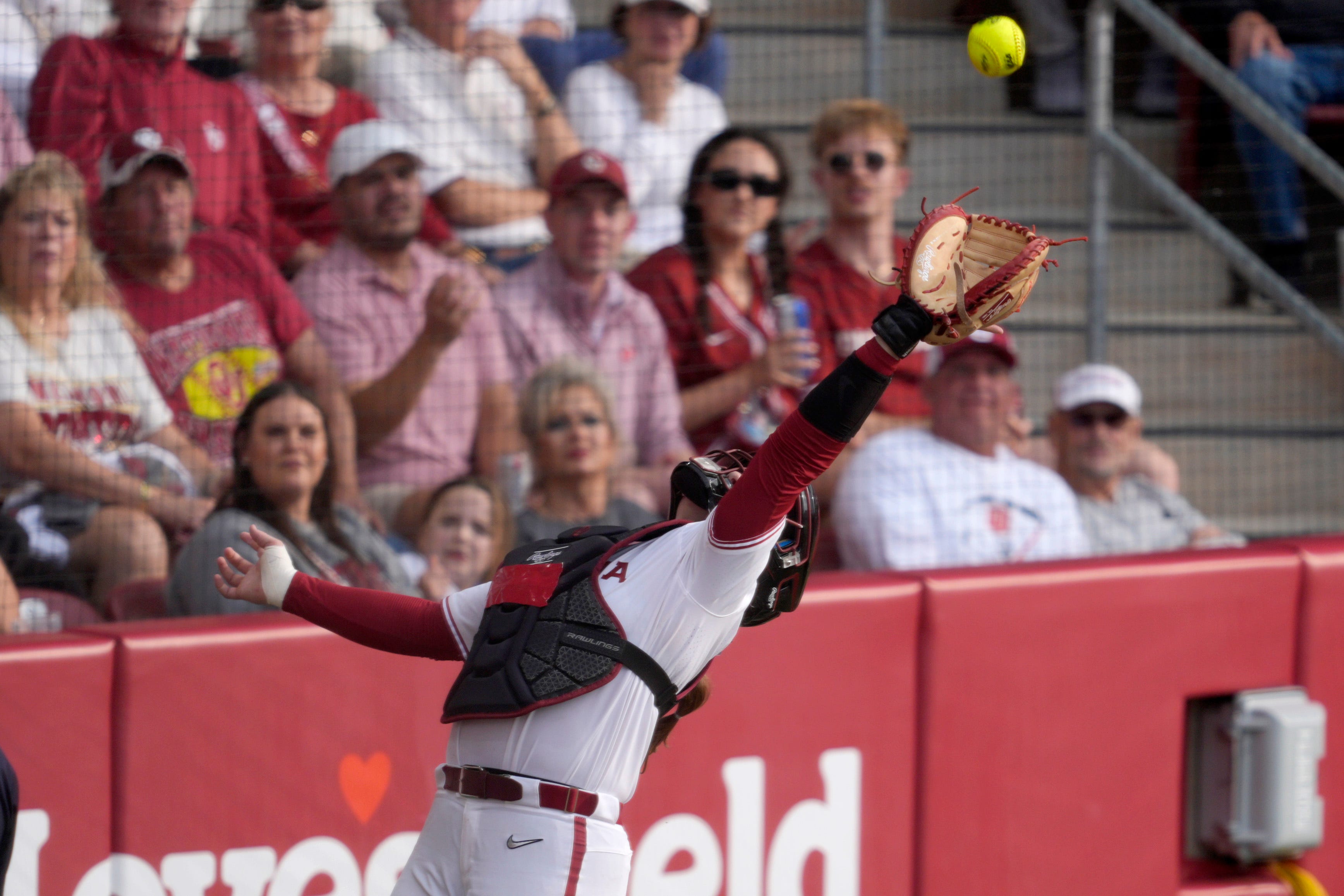 OU softball ties NCAA home run record in run-rule win vs Arkansas-Pine ...