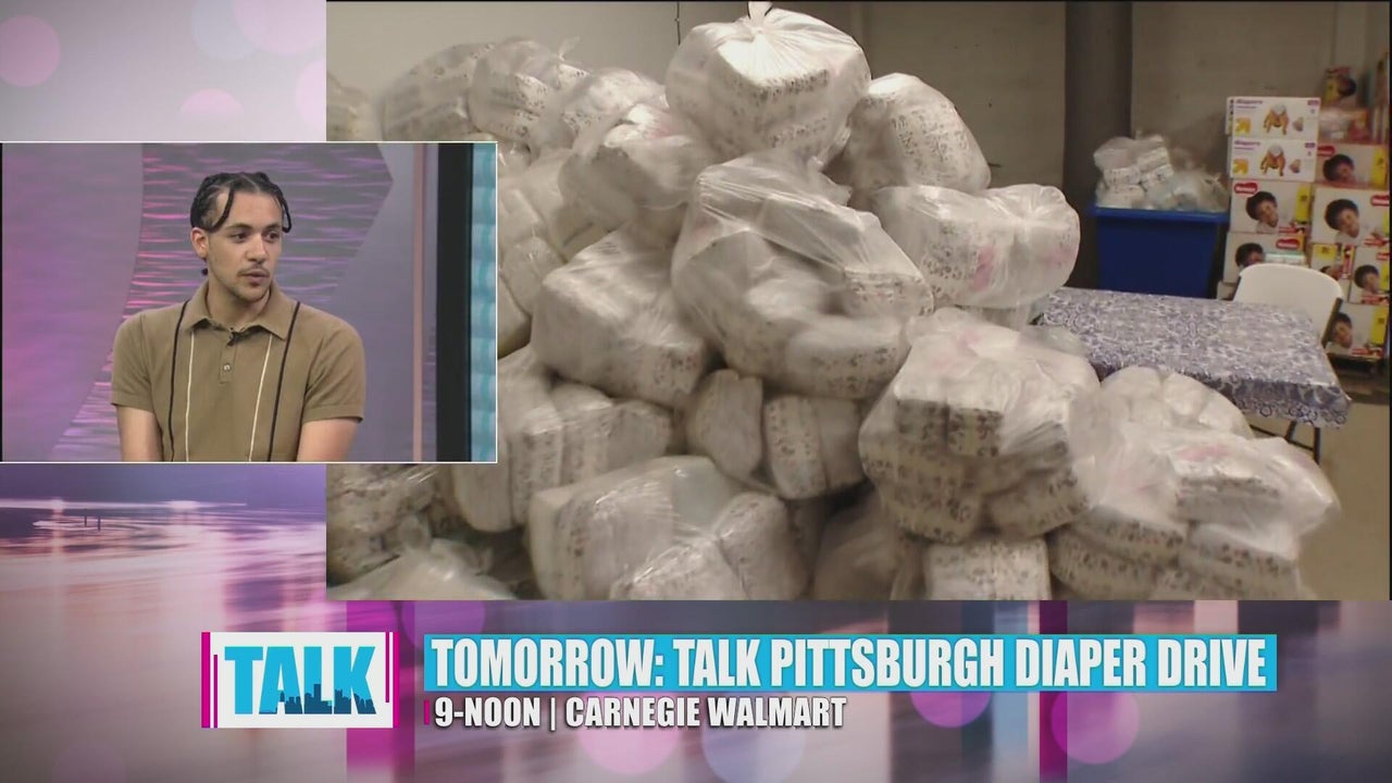 Previewing the Talk Pittsburgh Diaper Drive