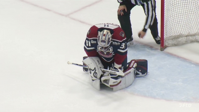 Olivier Lemieux scores second of the game in dying seconds of middle period