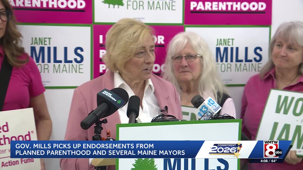 Planned Parenthood, several Maine mayors endorse Janet Mills in Senate race