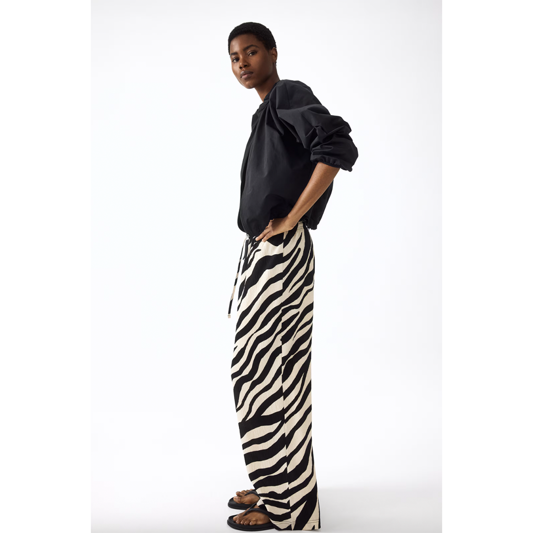Zebra print is everywhere right now—here's the $20 H&M version worth buying