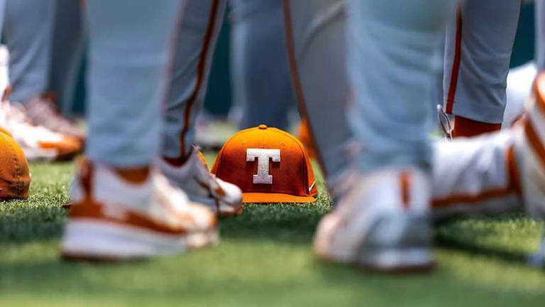 Texas starting pitcher and lineup for regional game against Holy Cross