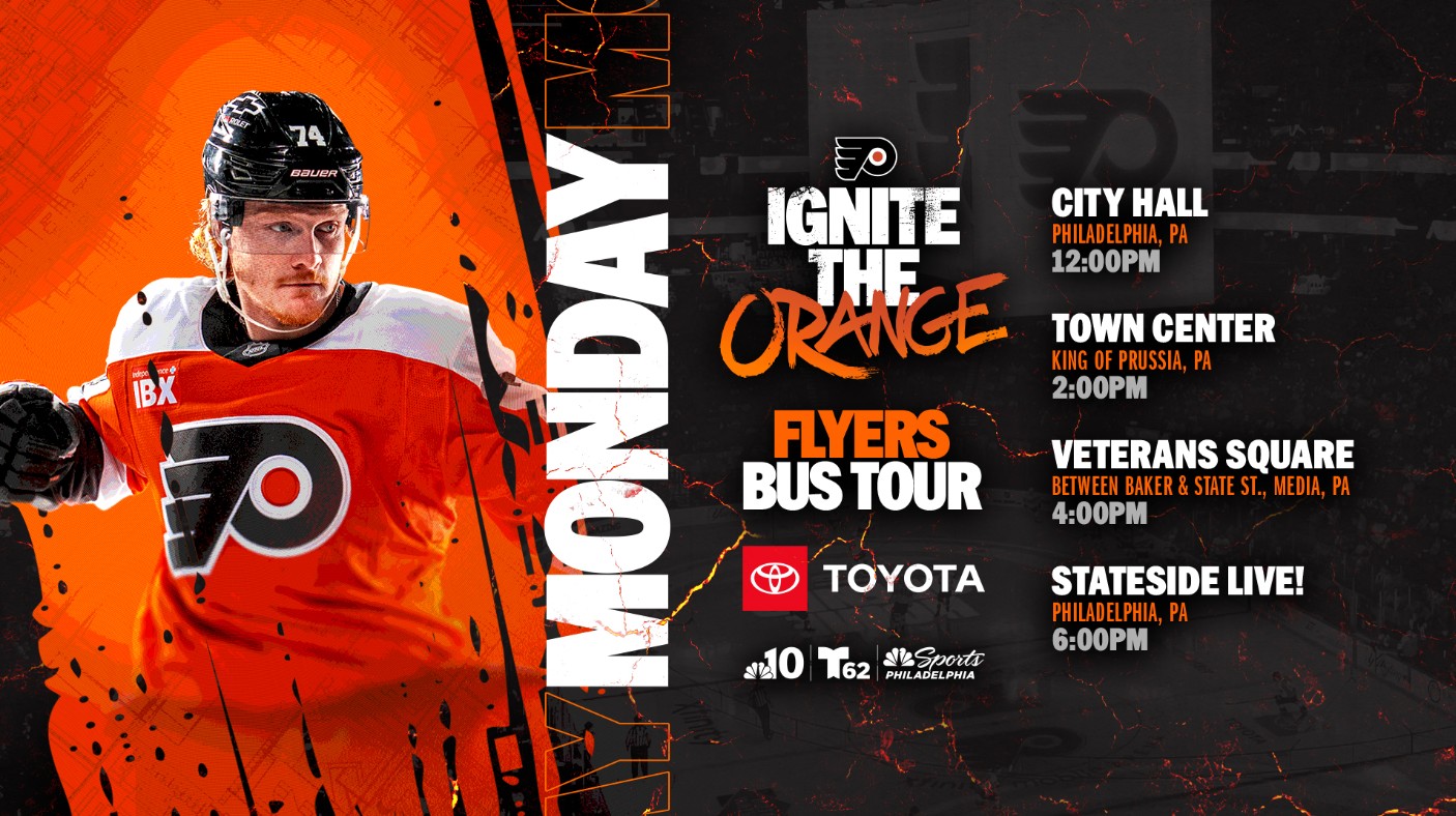Philly celebrates the Flyers playoff run with 'Ignite the Orange' campaign