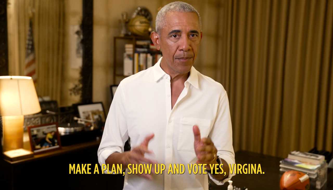 Obama urges Virginians to ‘vote yes,’ take ‘temporary step to level the ...